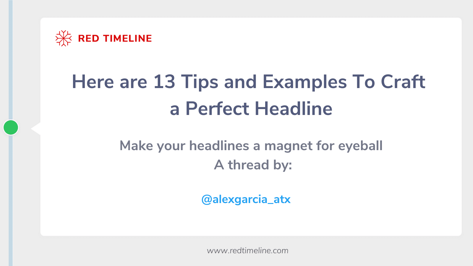 Here are 13 Tips and Examples To Craft a Perfect Headline - Red Timeline