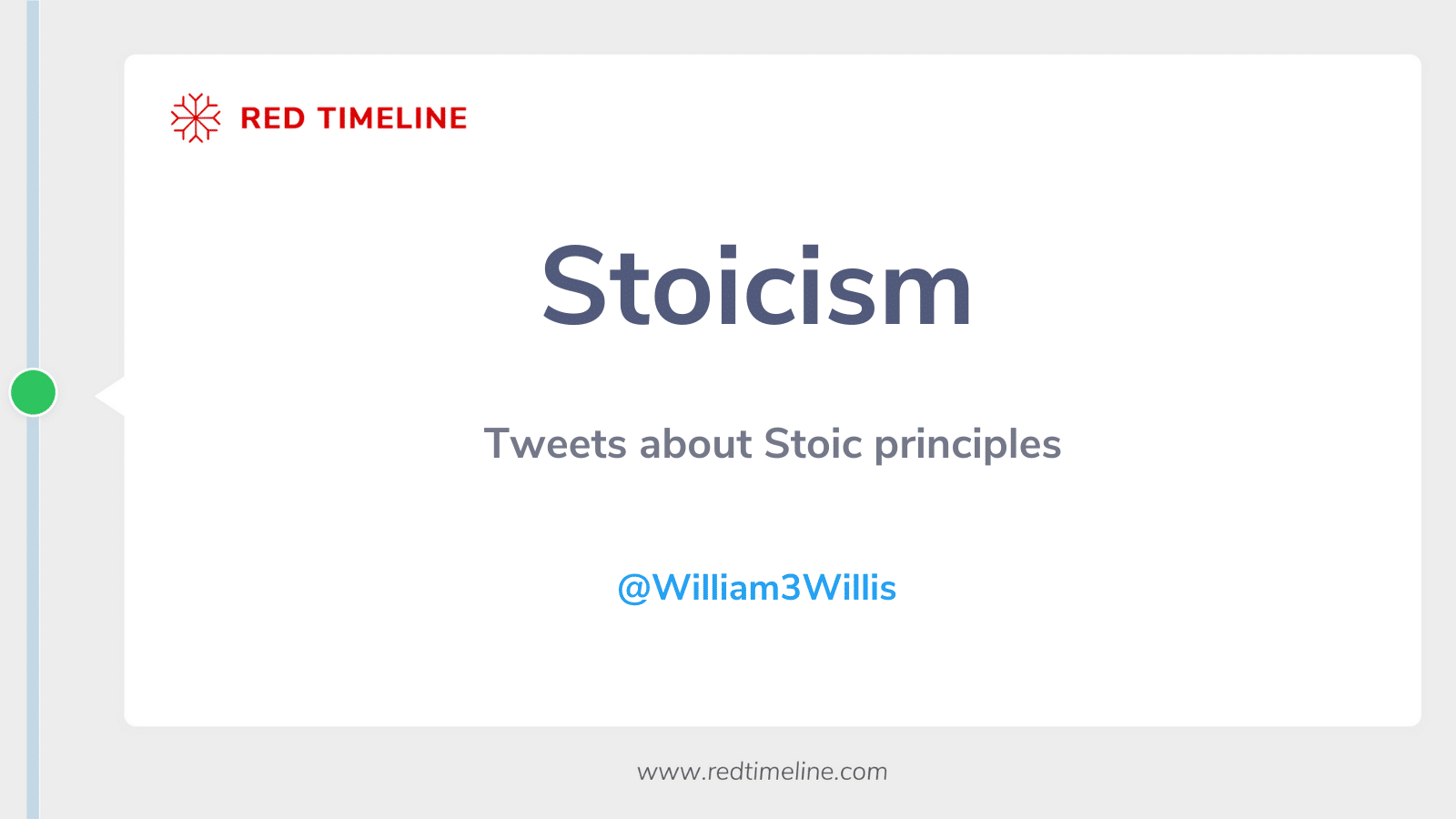 Stoicism - Red Timeline