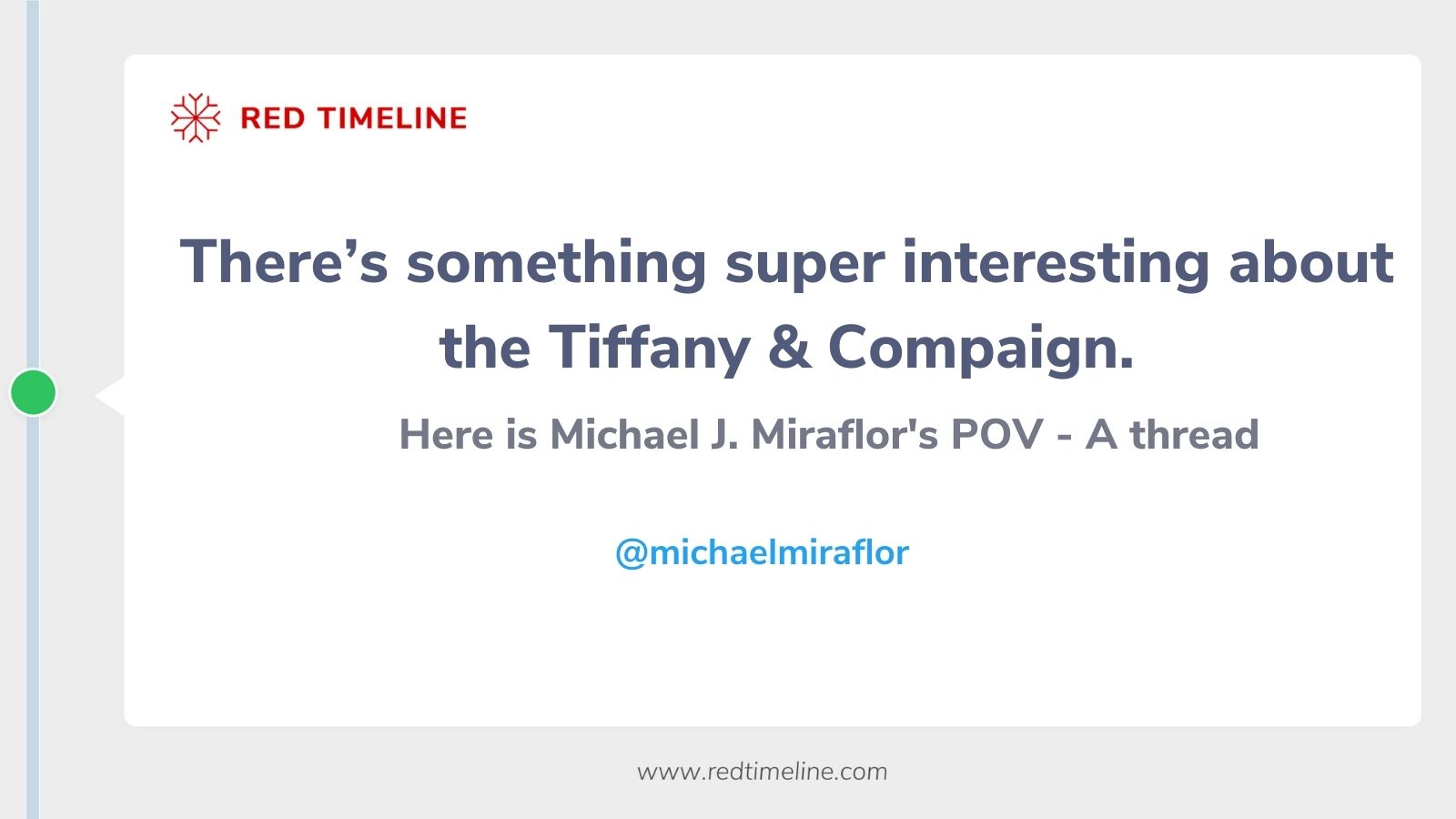 There’s something super interesting about the Tiffany & Compaign. - Red ...
